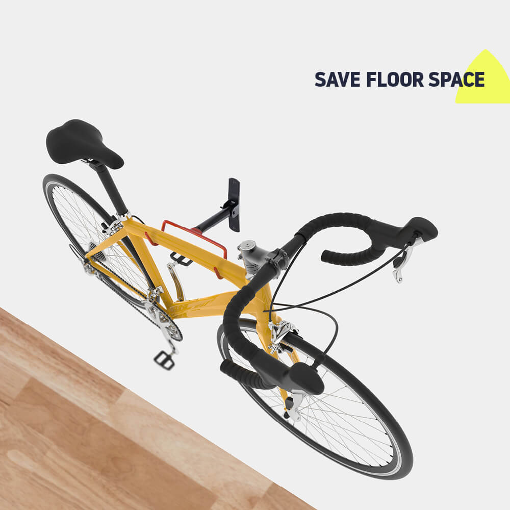 Livivo | Wall Mounted Folding Bike Rack | Free Delivery