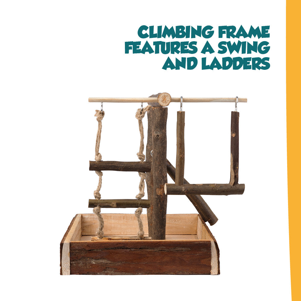 Livivo | Wooden Bird Playground | Free Delivery