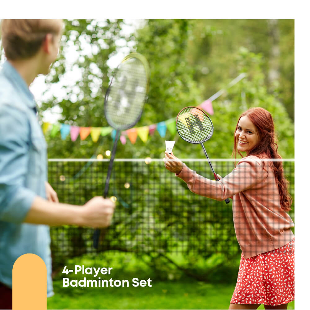 Livivo | 4-Player Badminton Set | Free Delivery