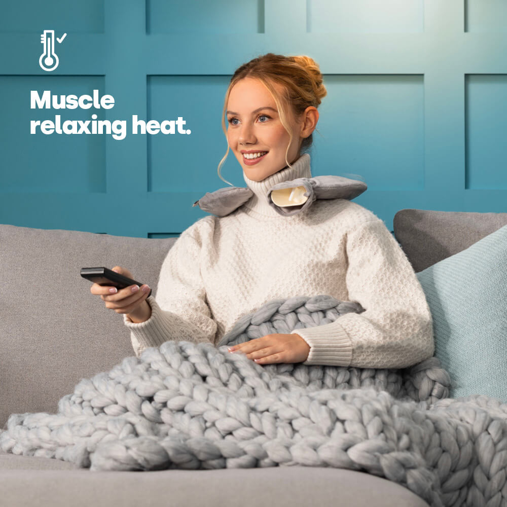 Livivo | Neck Hot Water Bottle - Grey | Free Delivery