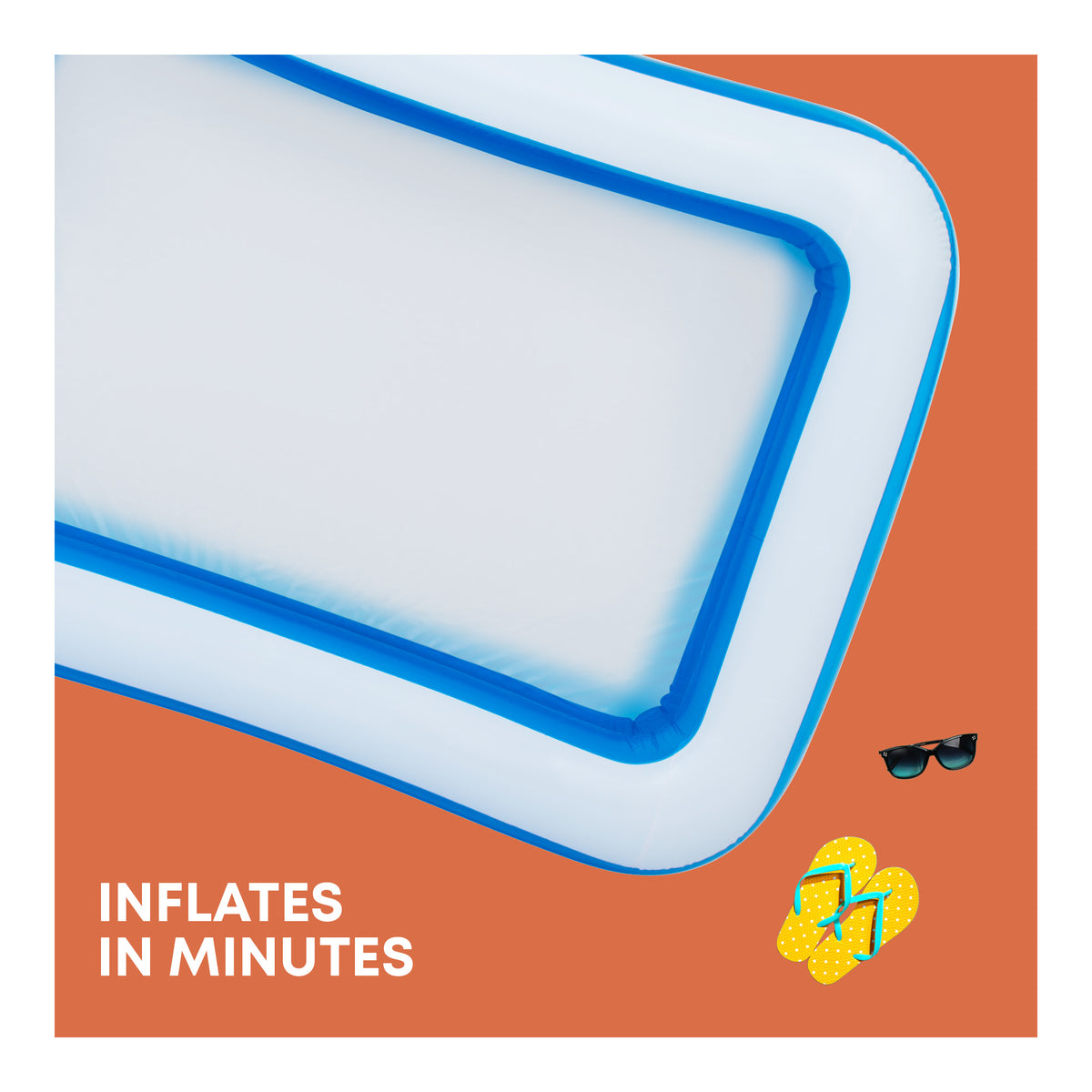 Livivo | SPLASH! Lagoon Paddling Pool - 6.5ft | Free Delivery