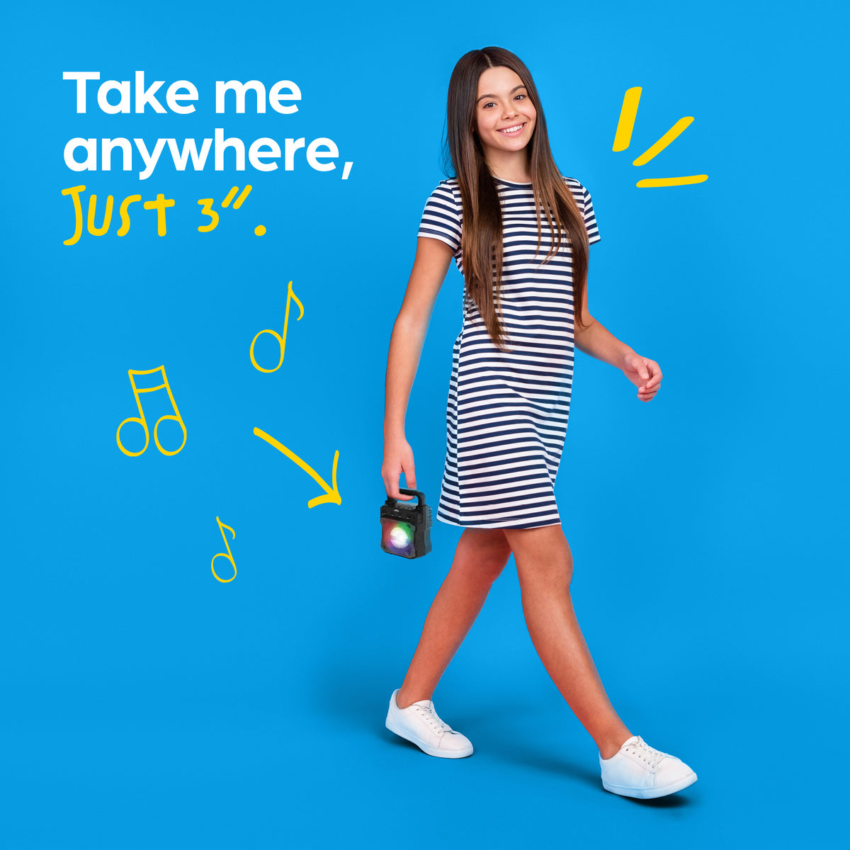 Livivo | Wicked Gizmos Mini Bluetooth Party Speaker | Free Delivery