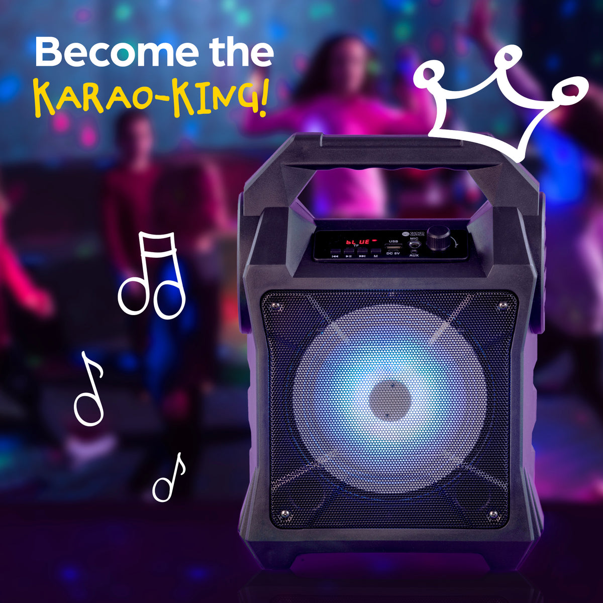 Livivo | Wicked Gizmos Lightweight Karaoke Speaker | Free Delivery