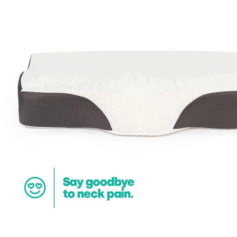 Memory foam neck contour pillow | Free Delivery | Livivo