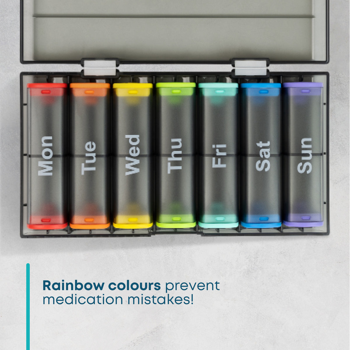 Fineway | Fineway Weekly Pill Organiser Morning/Evening with Storage ...