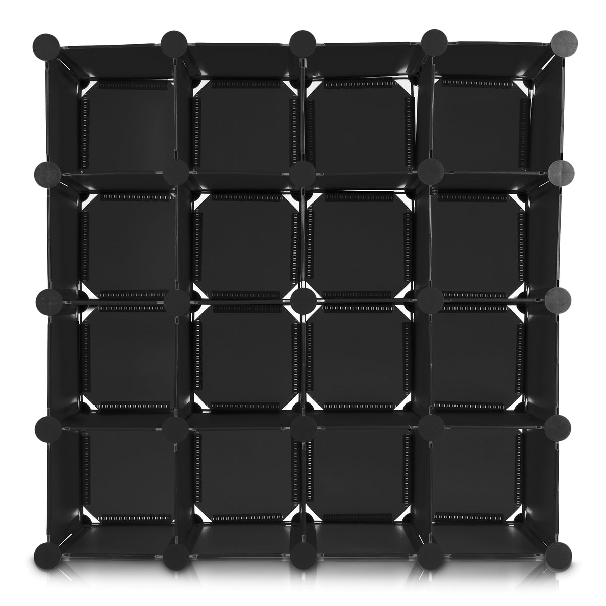 Livivo | Interlocking Storage Cubes - Black | Free Delivery