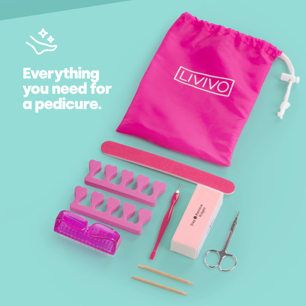 Livivo | All-in-1 Pedicure Kit | Free Delivery
