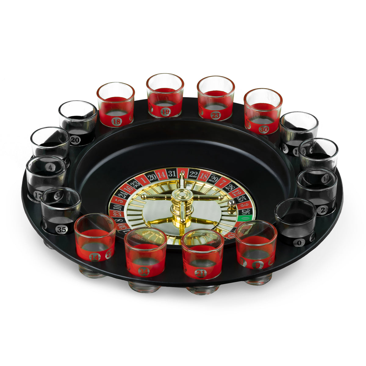Livivo | Wicked Gizmos Shot Roulette Drinking Game | Free Delivery